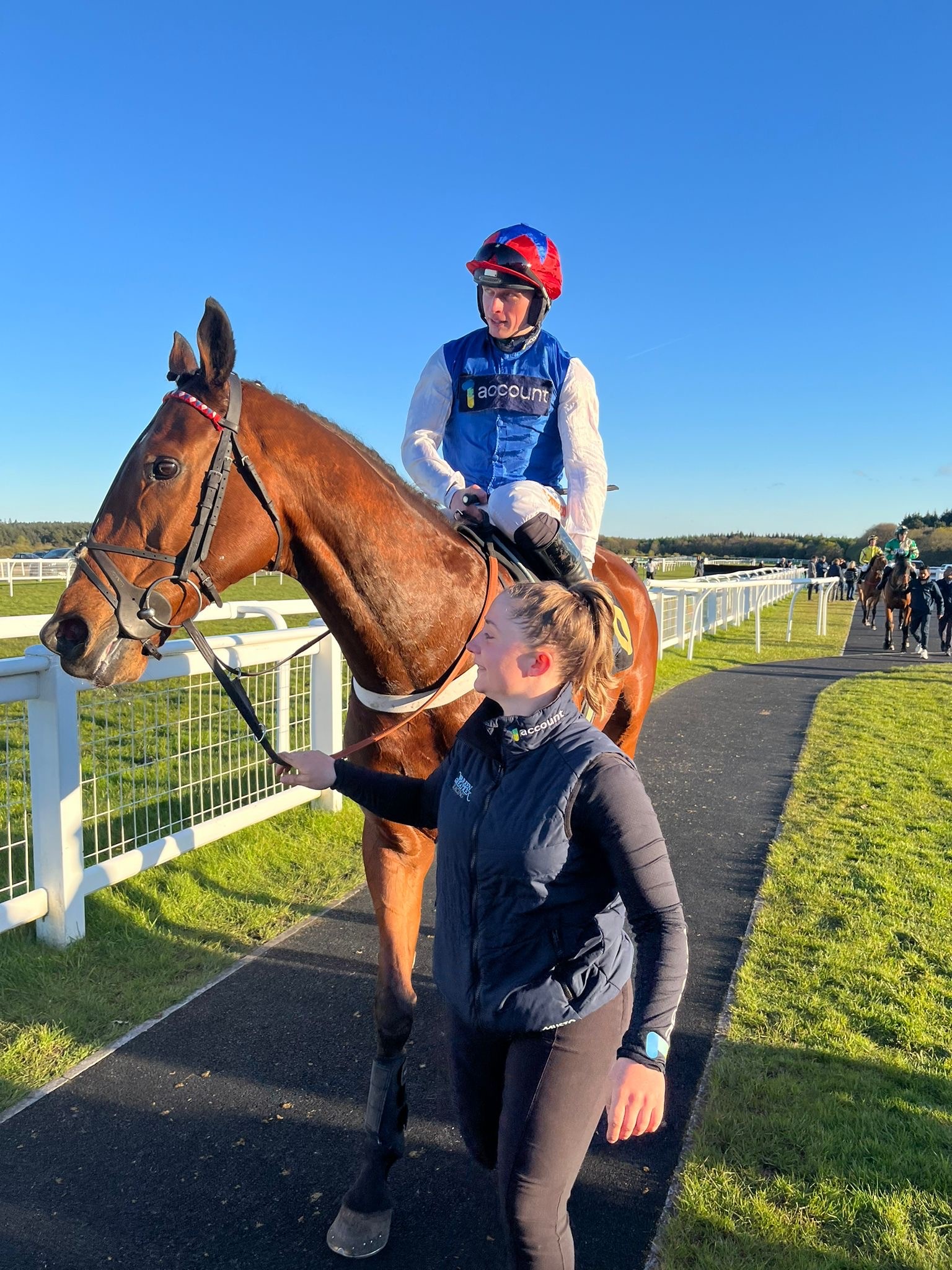 HIDALGO DES BORDES WINS ON CHASING DEBUT – Warren Greatrex Racing